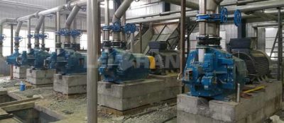 Fan Pump, Slurry Pump In Paper Recycling Line