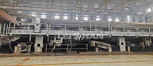 4400mm Triple Wire Paper Making Machine,Corrugated Paper Manufacturing Line